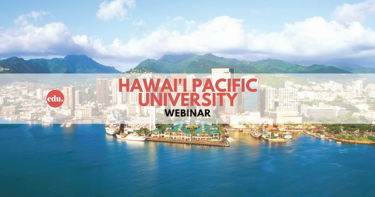 Hawai’i Pacific University, USA: Webinar om studieophold | EDU Danmark
